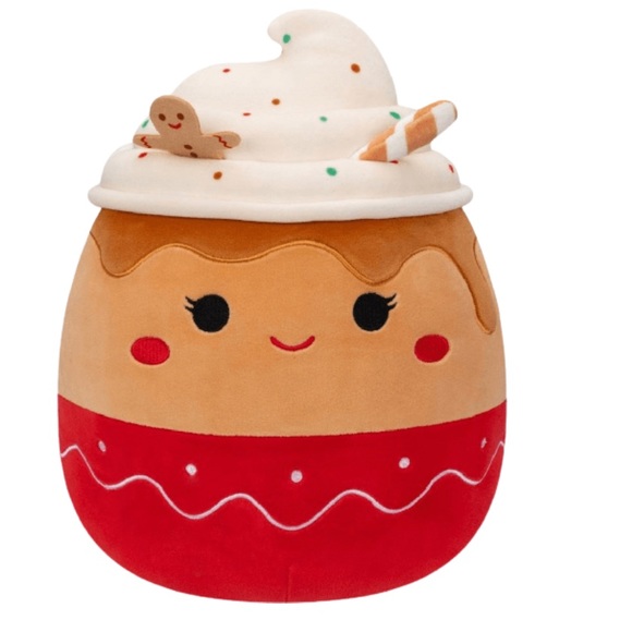 Squishmallows | Other | Nwt 1 Ginger The Gingerbread Latte Christmas ...